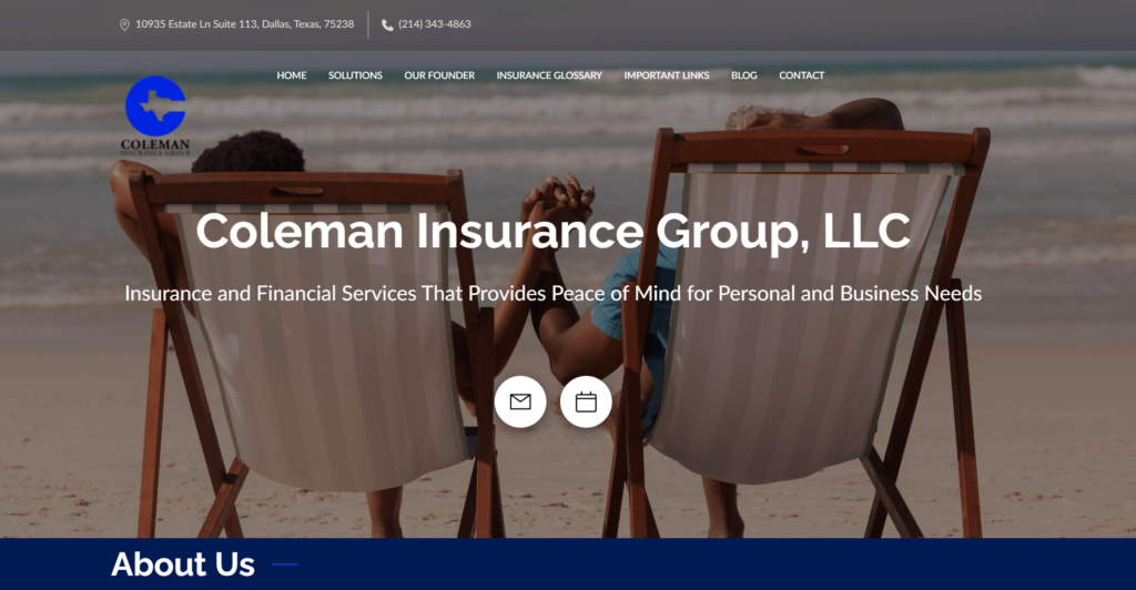 25 Insurance Website Designs: Tips, Practices & Designs - UENI