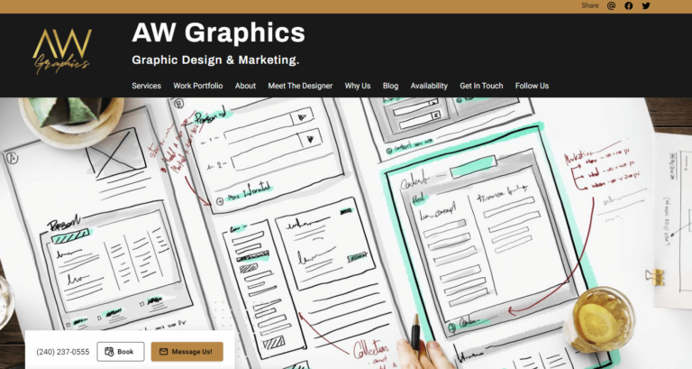 25 Best Examples of Graphic Designer Websites - UENI Blog
