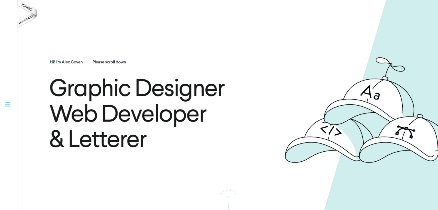 25 Best Examples of Graphic Designer Websites - UENI Blog
