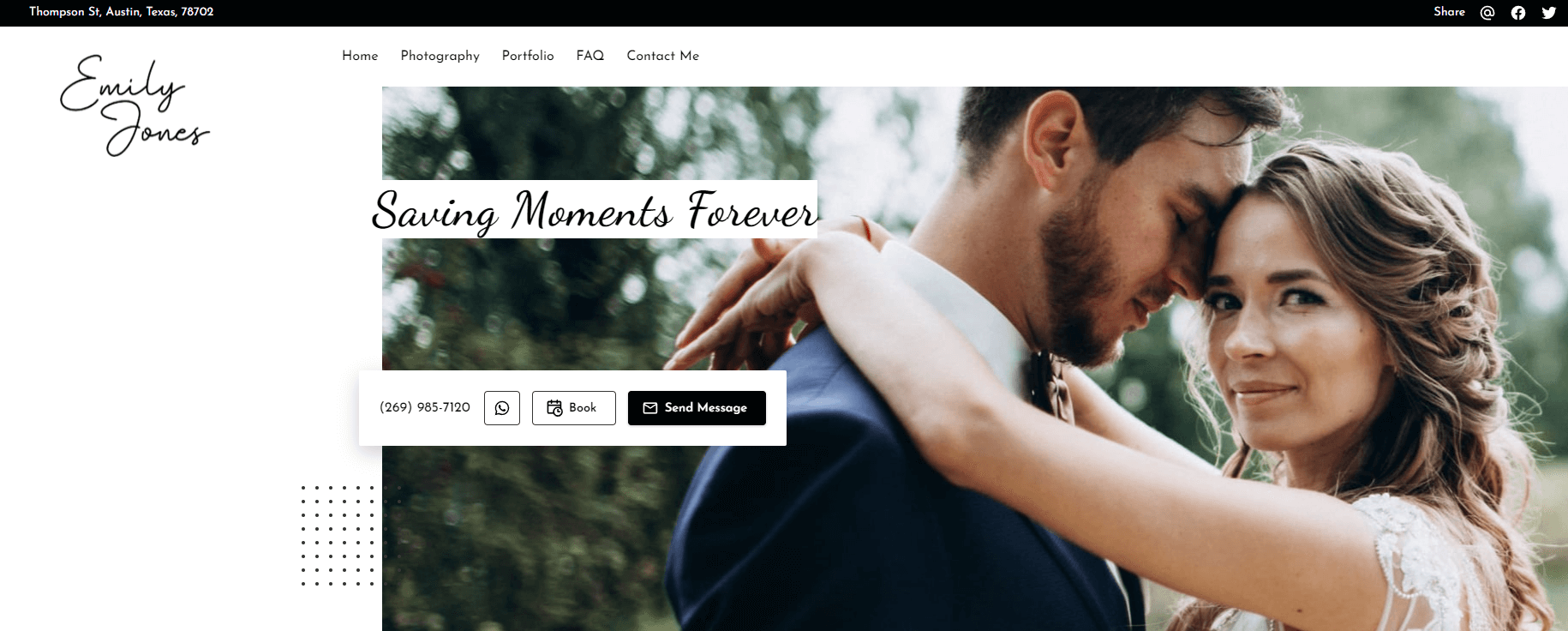 30 Best Photographer Websites & Portfolio Examples (2026) - UENI Blog