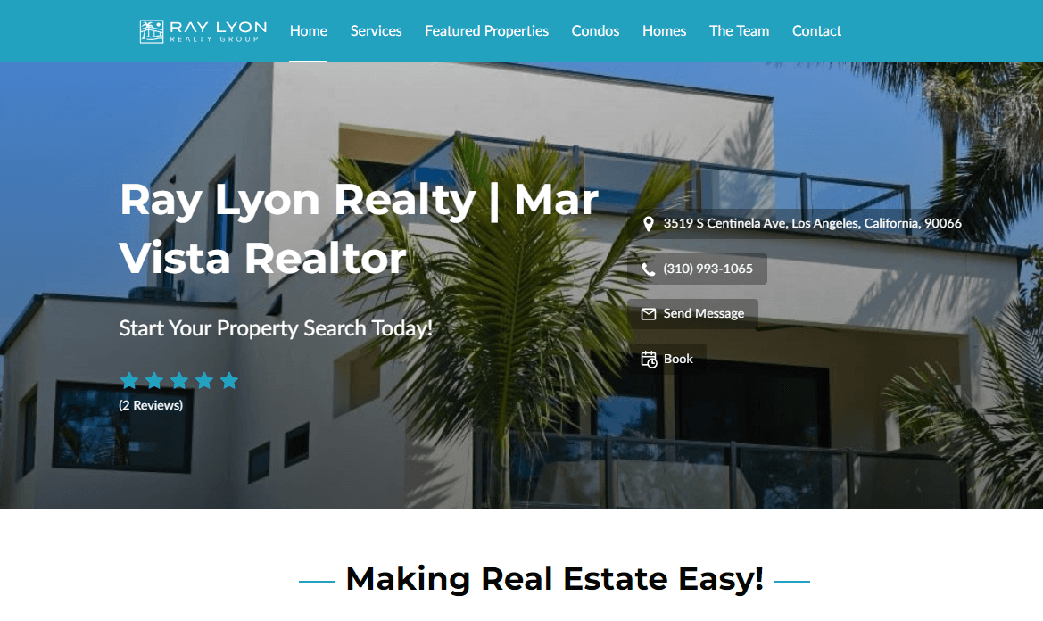 15 Real Estate Website Design Examples - UENI's Top Picks