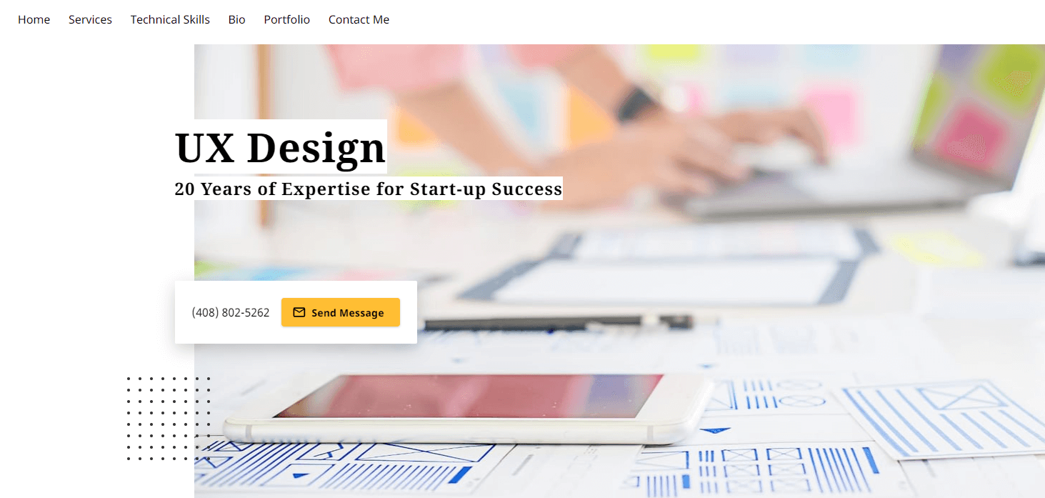 25 Best Examples of Graphic Designer Websites - UENI Blog