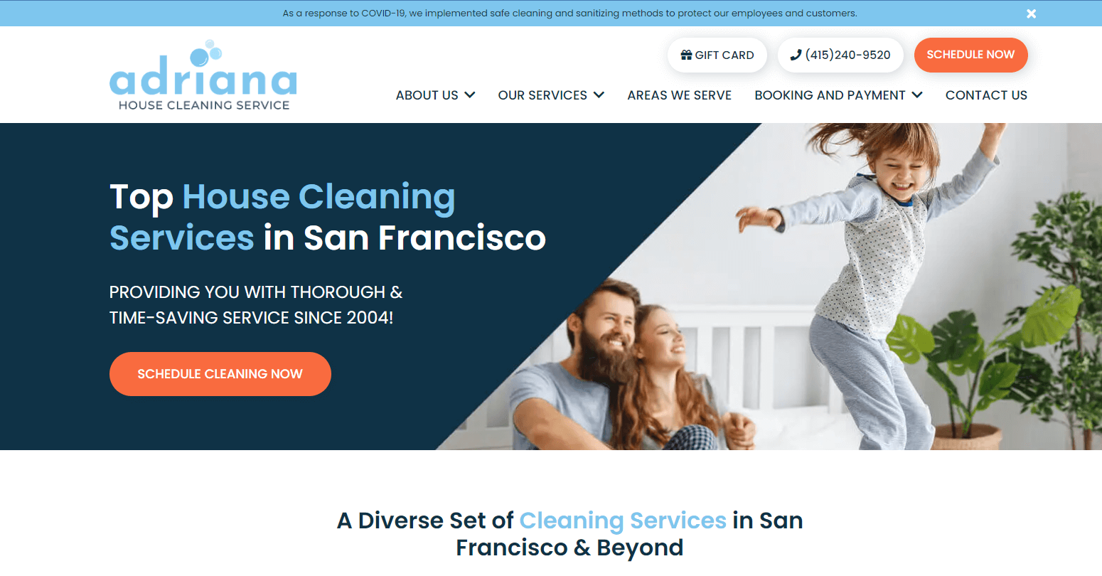 25 Cleaning Service Website Examples and How To Create One