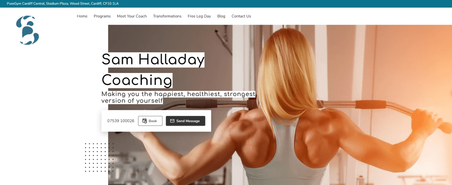 Best Personal Trainer Website Examples & Tips To Create One